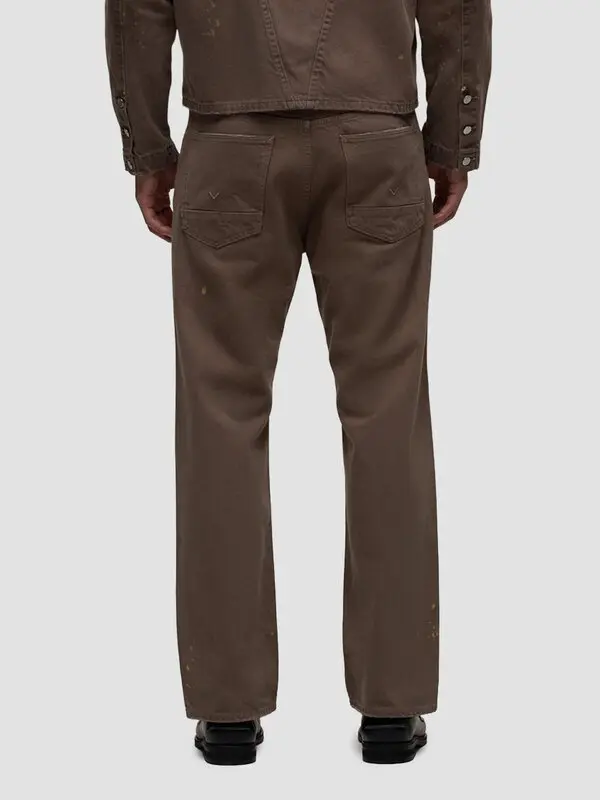 Hudson Jeans Rylan Paint-splatter Straight-leg Jeans
