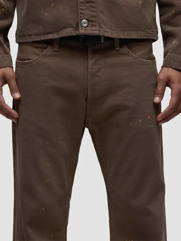 Hudson Jeans Rylan Paint-splatter Straight-leg Jeans