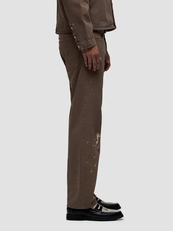 Hudson Jeans Rylan Paint-splatter Straight-leg Jeans