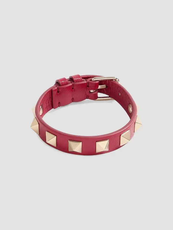 Valentino Garavani Rockstud Leather Bracelet