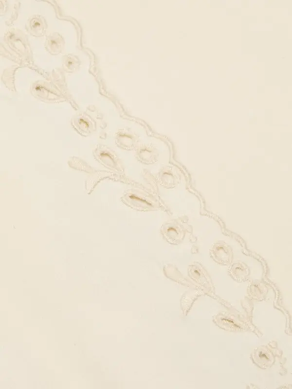 Ciao Lucia Brunello Embroidered Silk Midi-dress