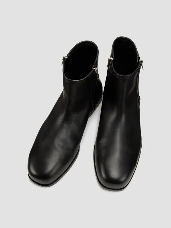 Loewe Zip Leather Booties