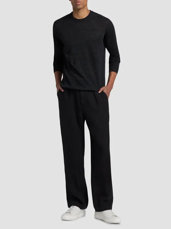 SAKS FIFTH AVENUE Linen-blend Sweater