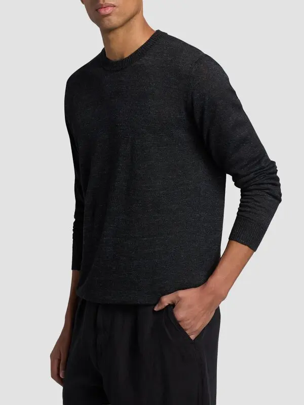 SAKS FIFTH AVENUE Linen-blend Sweater