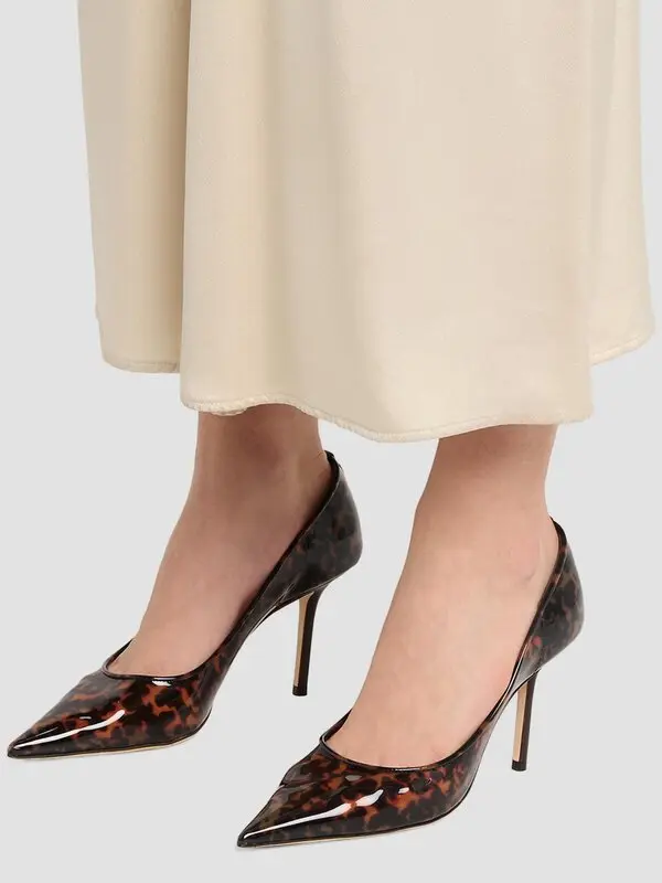 JIMMY CHOO Love 85mm Tortoiseshell-print Pumps