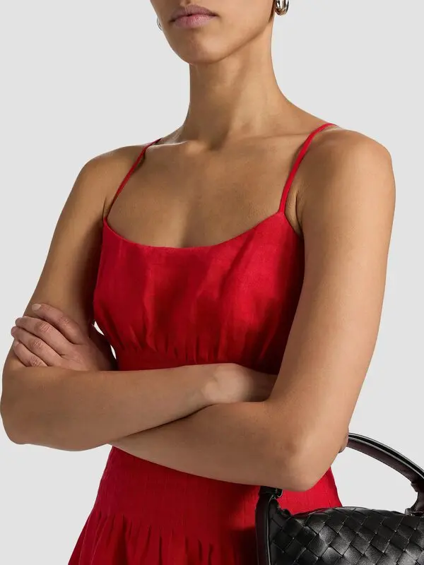 Cami Nyc Kairi Linen A-line Minidress