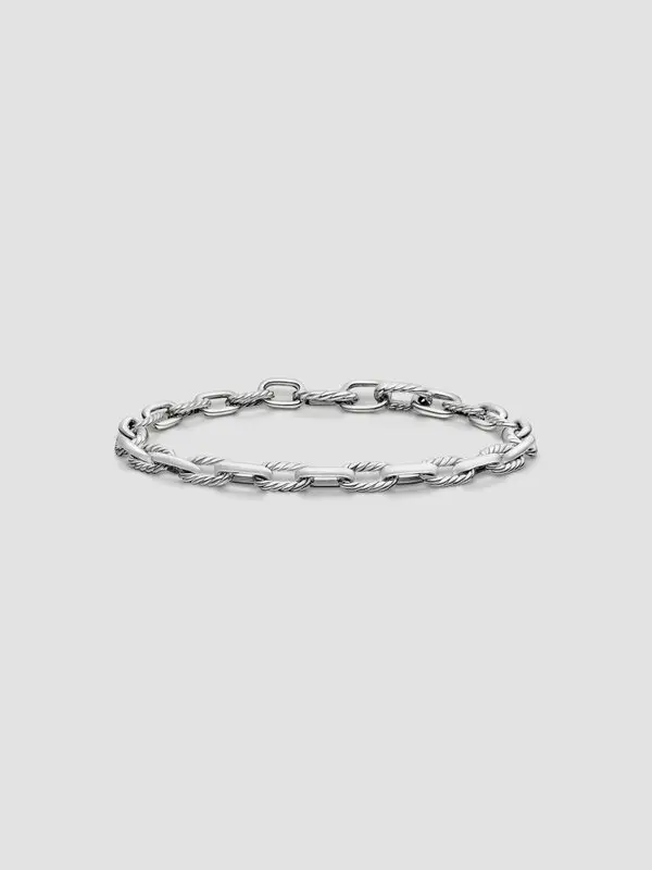 David Yurman Dy Madison Chain Bracelet In Sterling - Silver