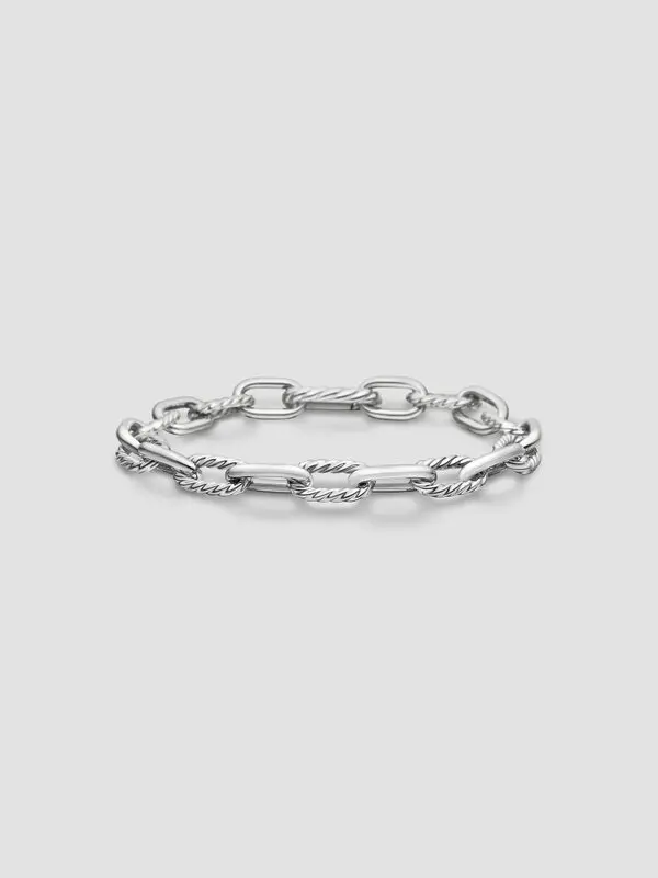 David Yurman Dy Madison Chain Bracelet In Sterling - Silver