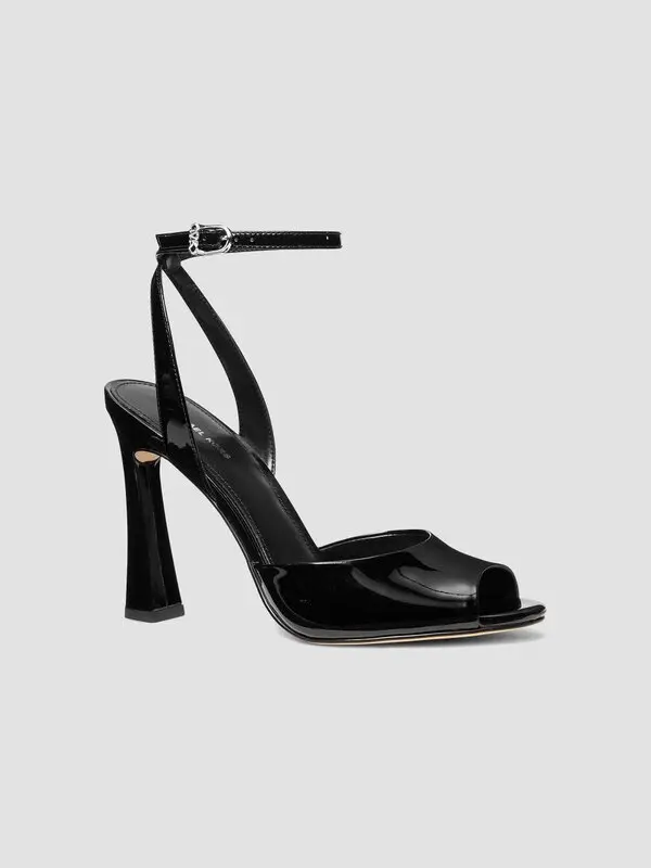 Michael Kors Rosie 100mm Patent Leather Sandals