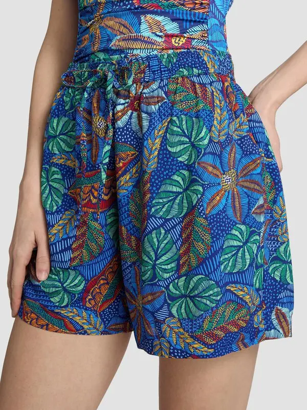 Johnny Was Easy Floral Shorts