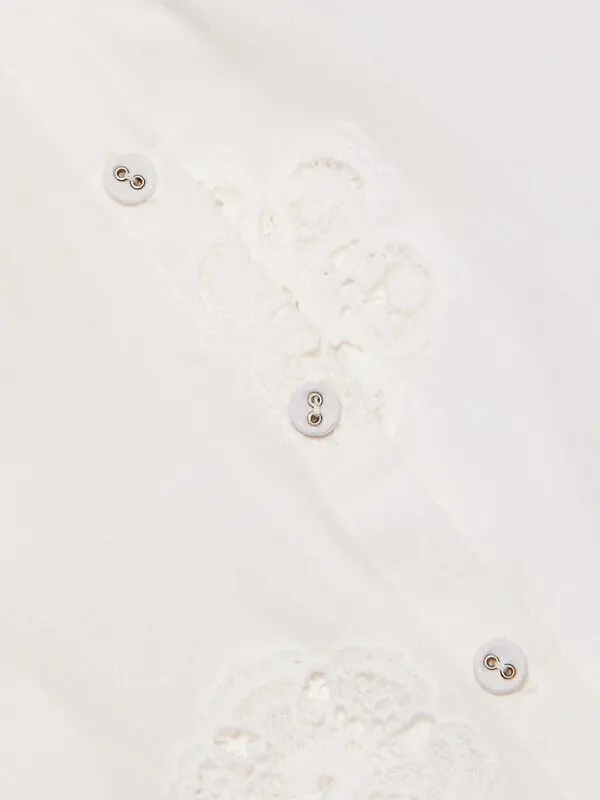 Cami Nyc Xana Cotton Eyelet Short-sleeve Top
