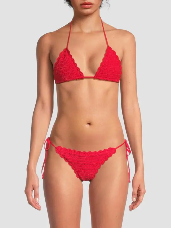 Beach Riot Crochet Winona Swim Top