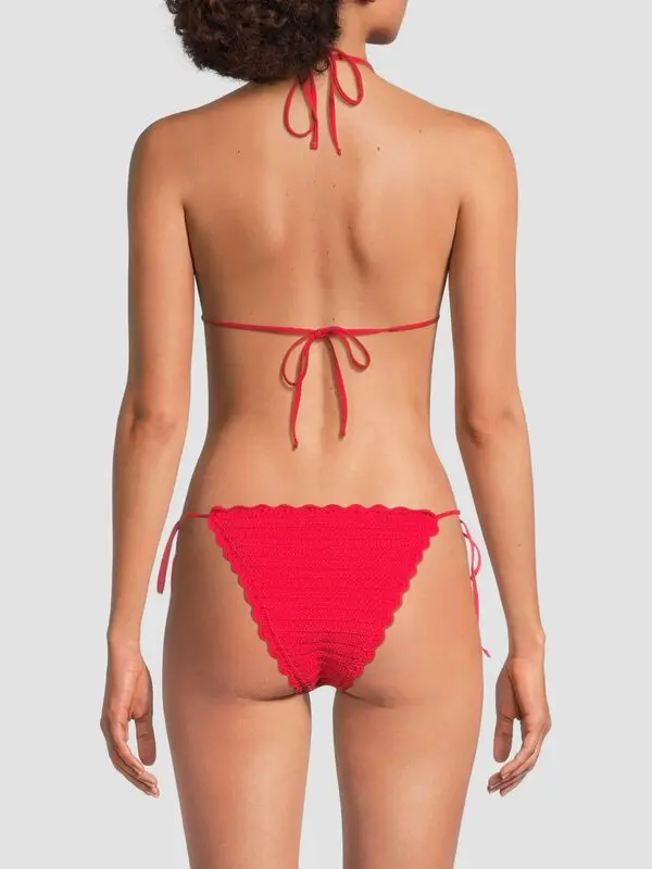 Beach Riot Crochet Winona Swim Top