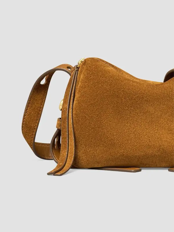 Tory Burch Romy Suede Crossbody Bag