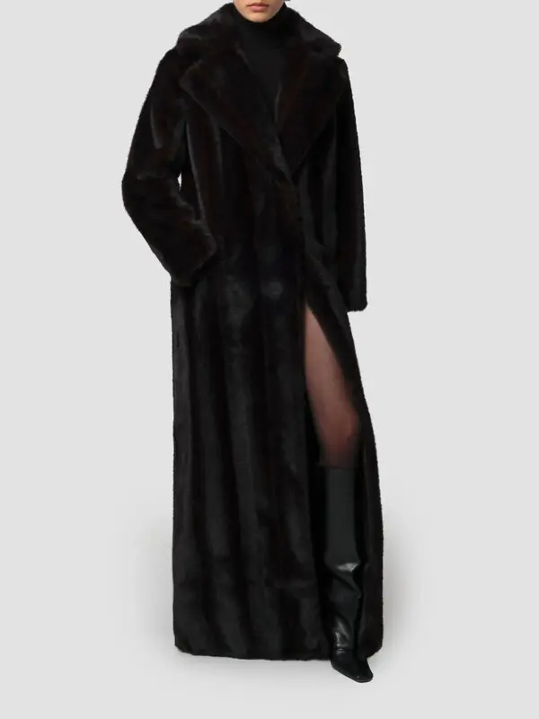 Apparis Gabrielle Faux Fur Long Coat