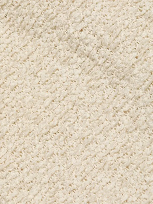 THE ELDER STATESMAN Ella Bouclé Knit Maxi Skirt