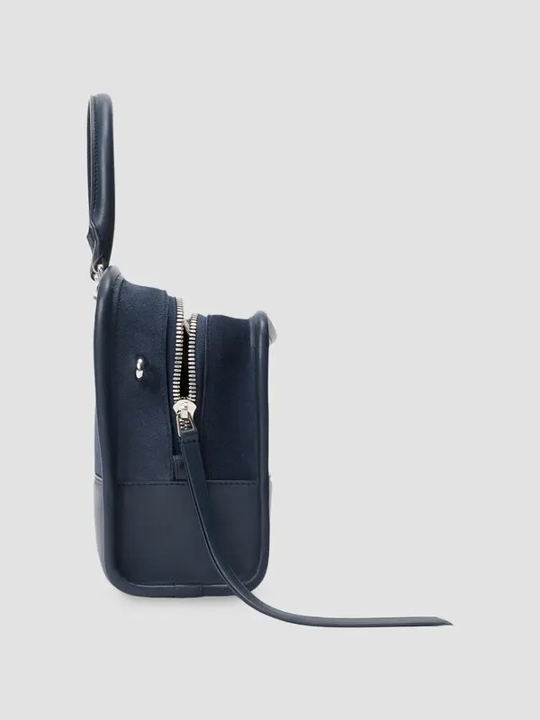 Loewe Amazona Small Suede Top Handle Bag