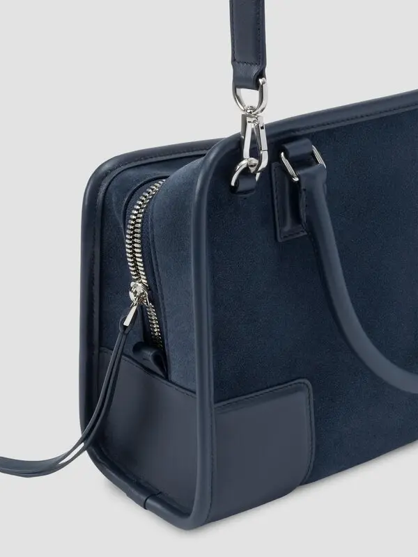 Loewe Amazona Small Suede Top Handle Bag