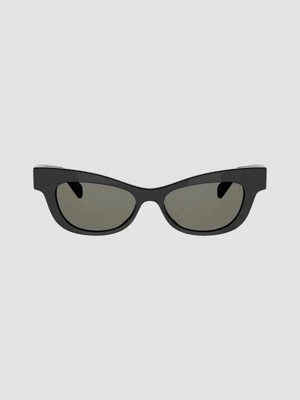 Celine Triomphe 19 53mm Cat-eye Sunglasses - Black