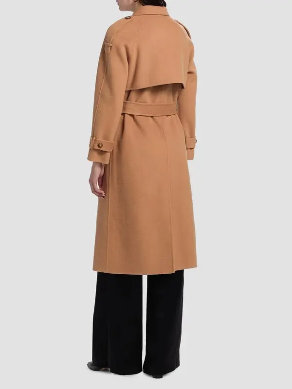 Cami Nyc Yennifer Wool-cashmere Belted Trench Coat