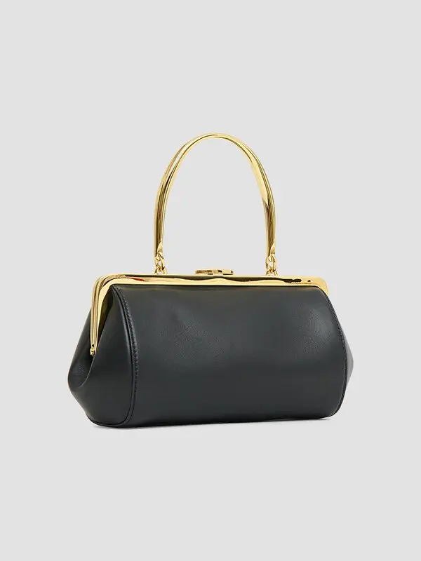 MANSUR GAVRIEL Pina Leather Top Handle Bag