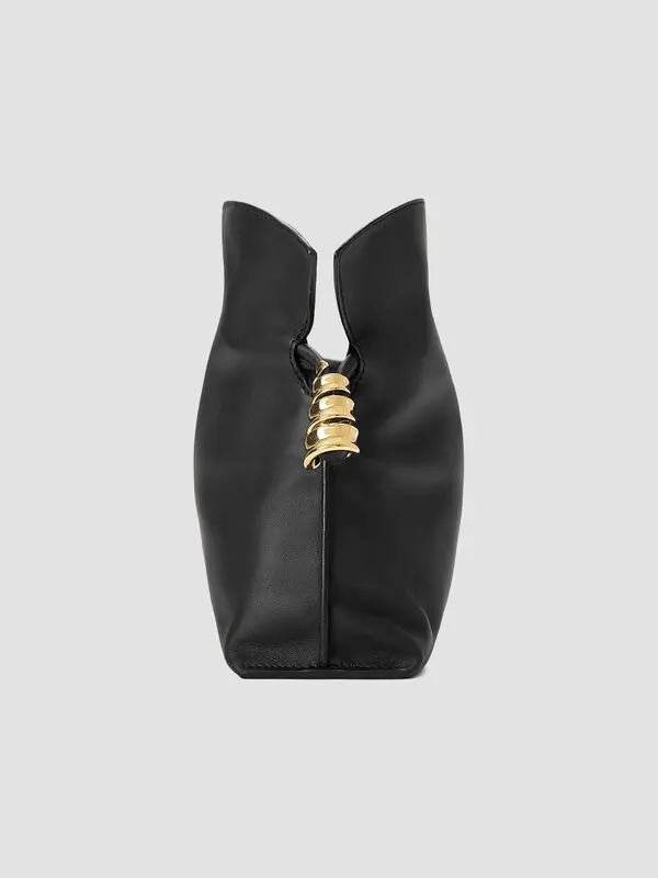 Loewe Coil Flaco Mini Leather Clutch