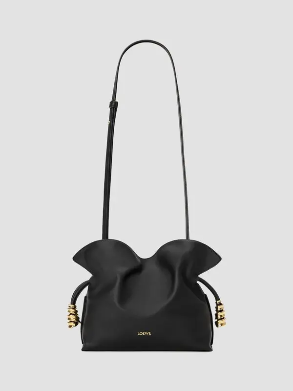 Loewe Coil Flaco Mini Leather Clutch
