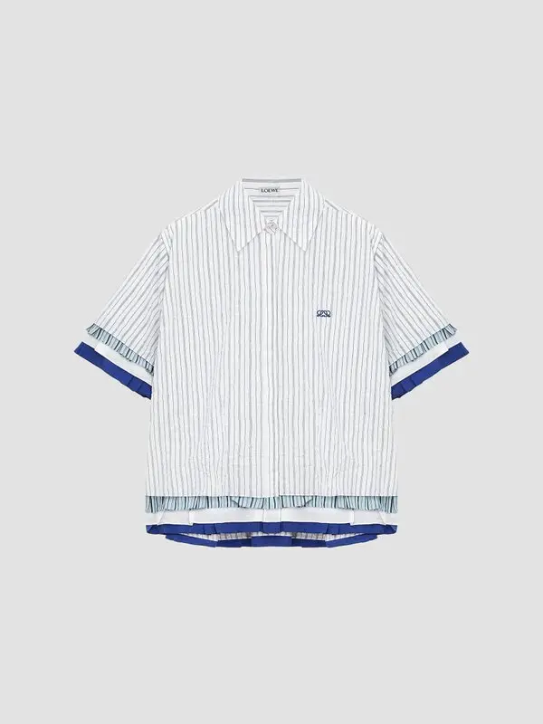 Loewe Mixed Stripe Cotton-blend Shirt