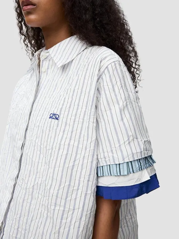 Loewe Mixed Stripe Cotton-blend Shirt