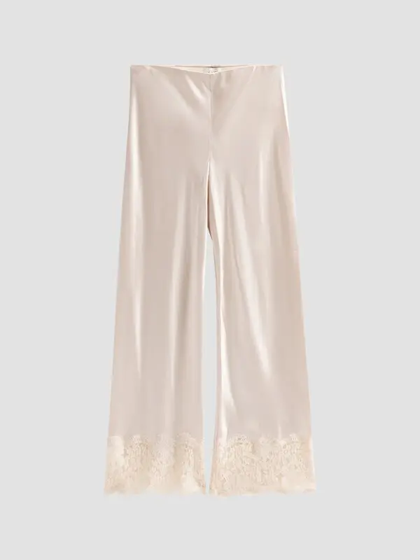 Cami Nyc Bristol Lace Pants - Oat