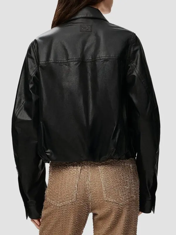 Loewe Leather Bomber Jacket