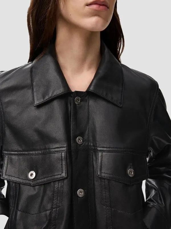 Loewe Leather Bomber Jacket