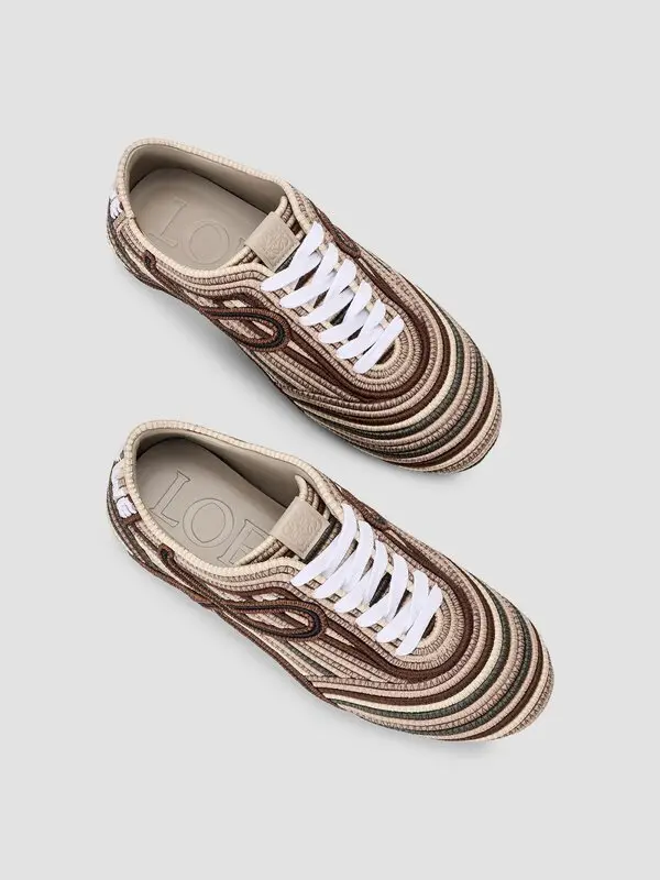 Loewe X Paula's Ibiza Yago Logo Low-top Sneakers