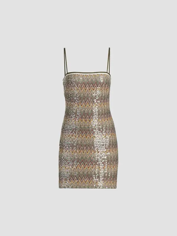 Ramy Brook Ivanna Sequin Embellished Minidress
