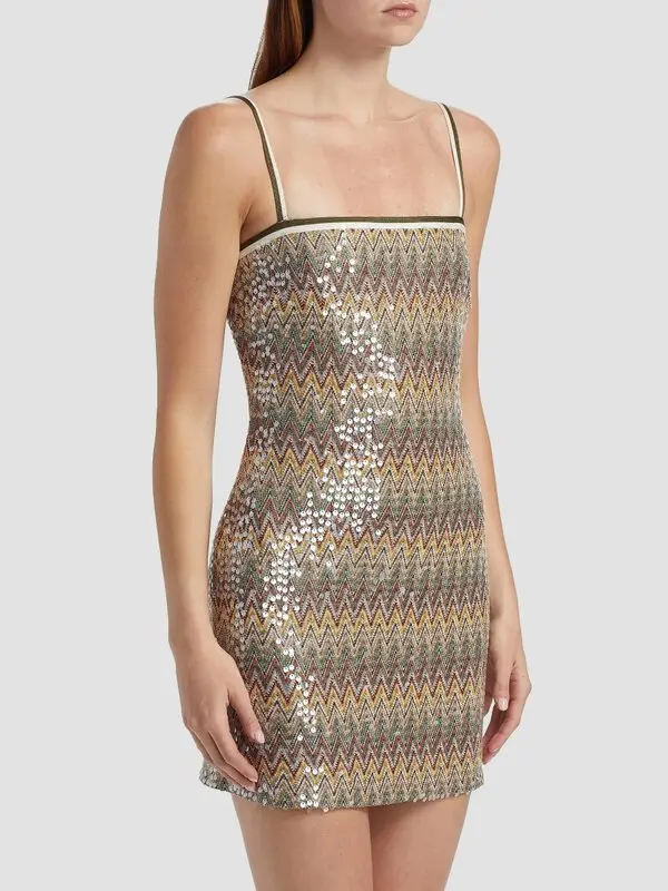 Ramy Brook Ivanna Sequin Embellished Minidress