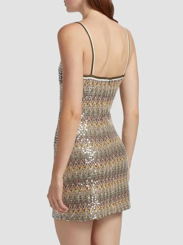 Ramy Brook Ivanna Sequin Embellished Minidress