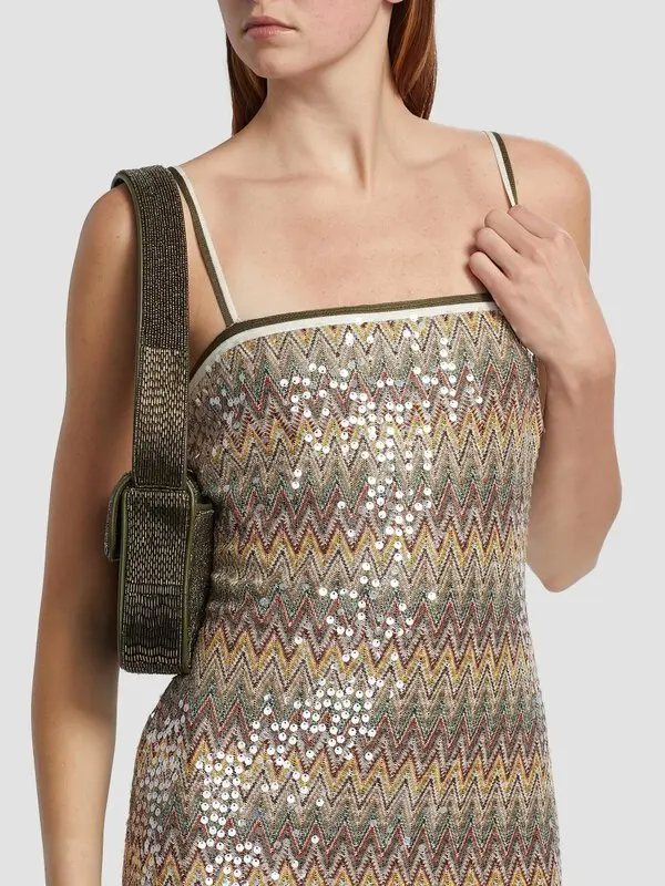 Ramy Brook Ivanna Sequin Embellished Minidress