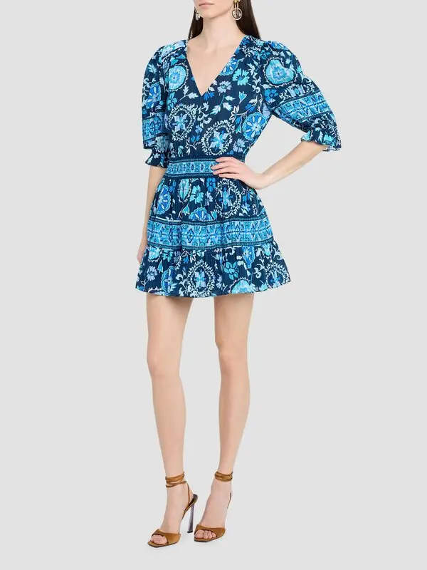 Ramy Brook Maya Floral Minidress