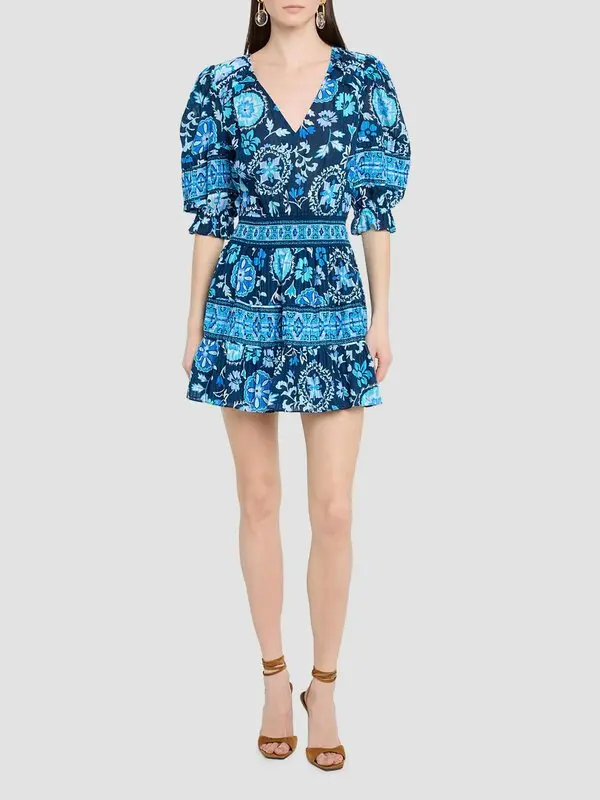 Ramy Brook Maya Floral Minidress