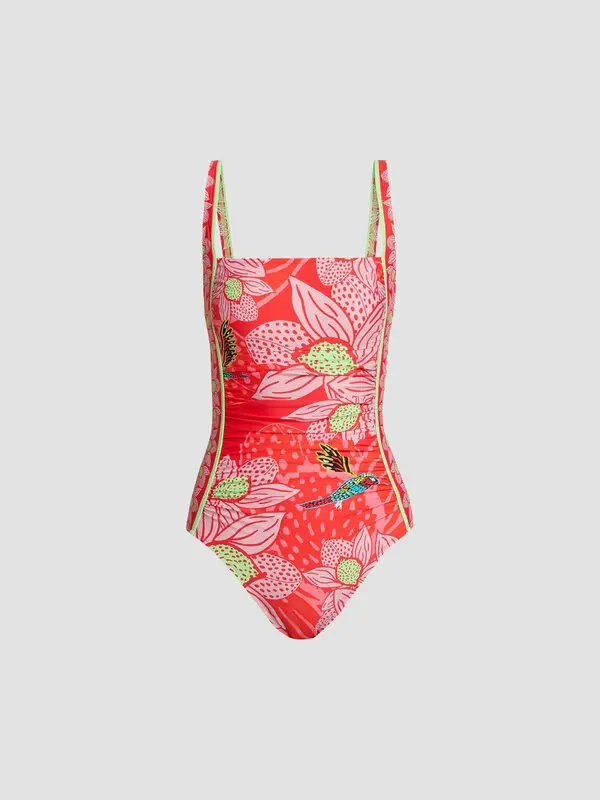 Johnny Was X Ashley Percival Marilyn One-piece Swimsuit - Zerua