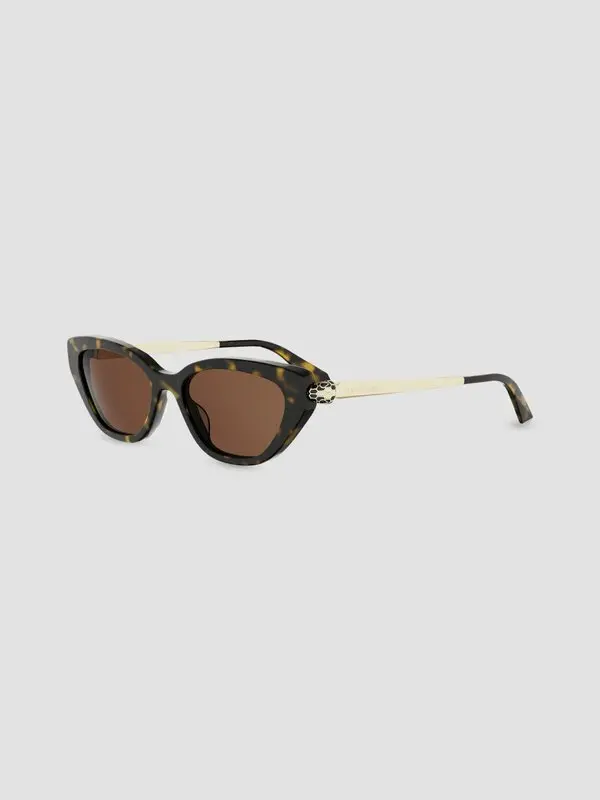 BVLGARI Serpenti Forever 52mm Cat-eye Sunglasses - Brown