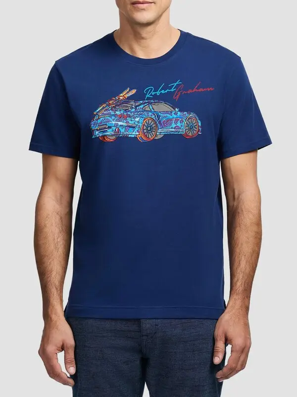 Robert Graham Road Trip Graphic T-shirt