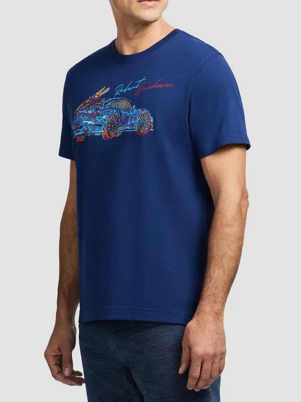 Robert Graham Road Trip Graphic T-shirt