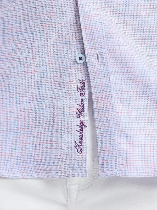 Robert Graham Edison Textured Cotton Shirt