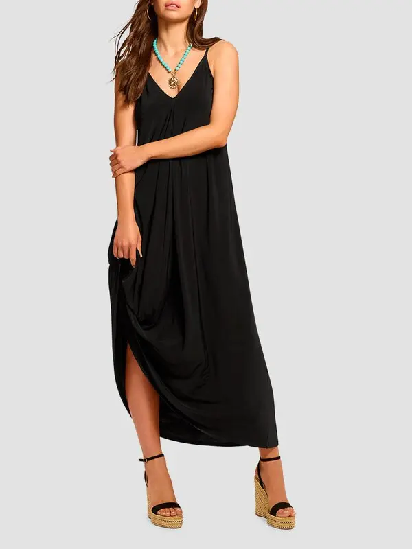Ramy Brook Clara V-neck Maxi Dress