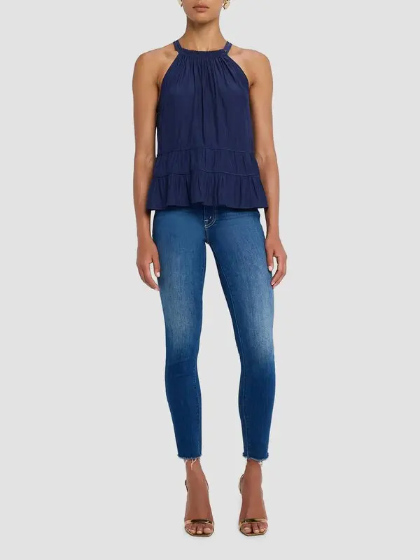 Ramy Brook Dana Smocked Tank