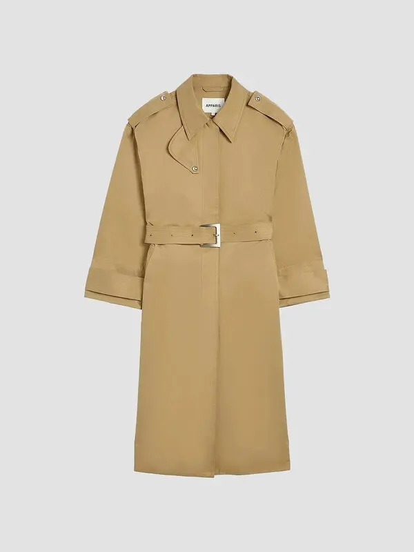 Apparis Joan Cotton-blend Trench Coat