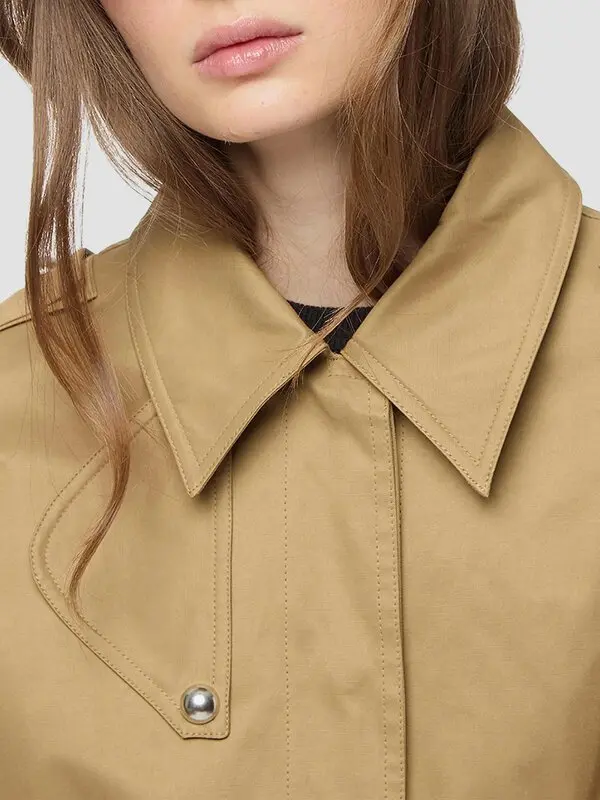 Apparis Joan Cotton-blend Trench Coat