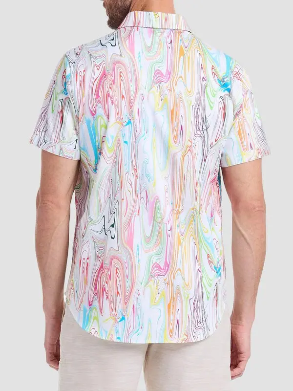 Robert Graham Bellenden Woven Satin Shirt