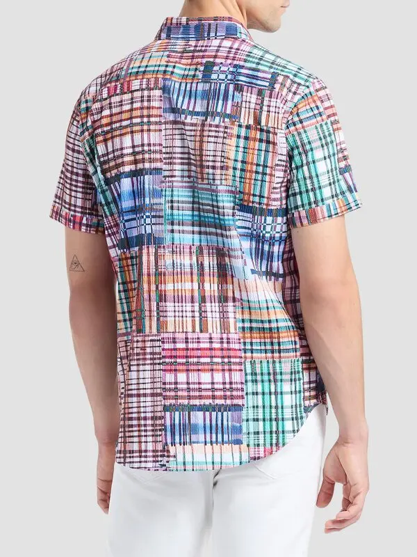 Robert Graham Murdoch Plaid Cotton Short-sleeve Shirt